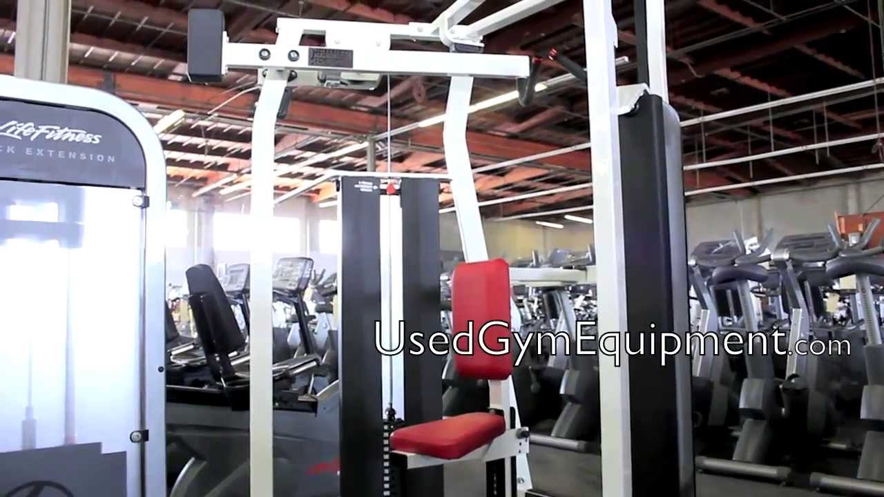Buy Used Life Fitness Hammer Strength MTS High Row Circuit machine for ...