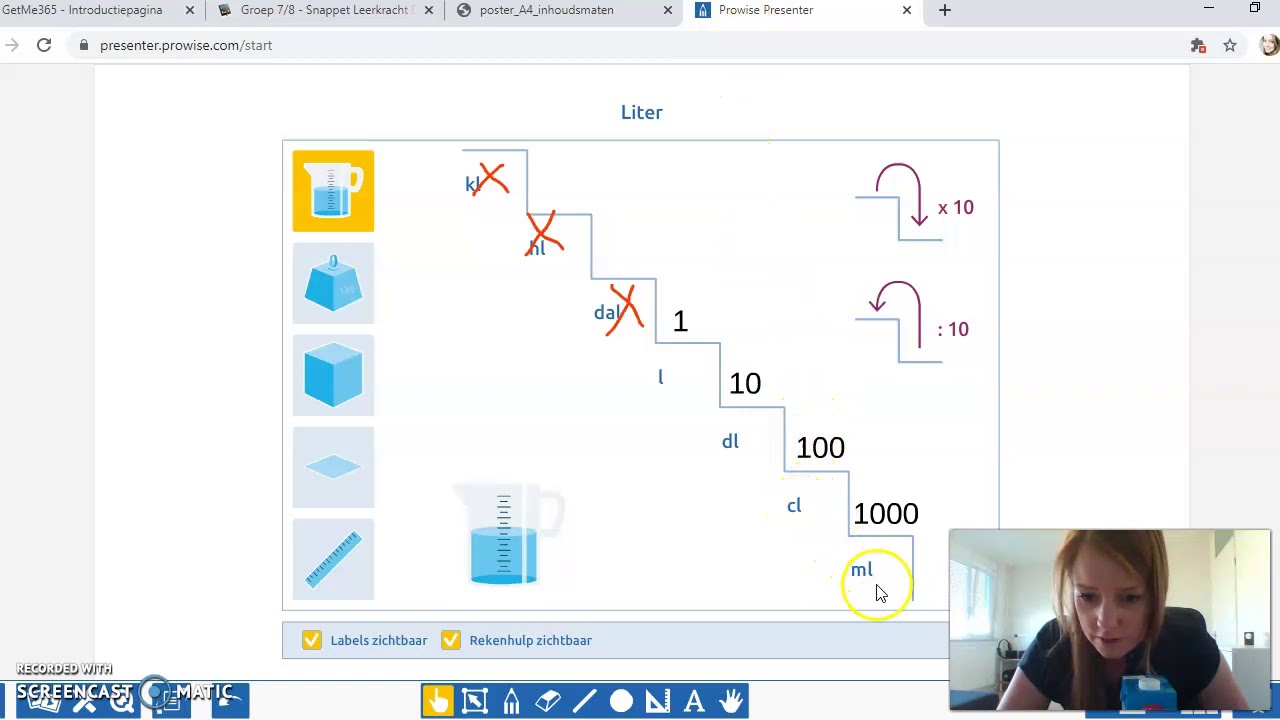 Groep 7 - Rekenen - Les 6 - Inhoudsmaten - YouTube