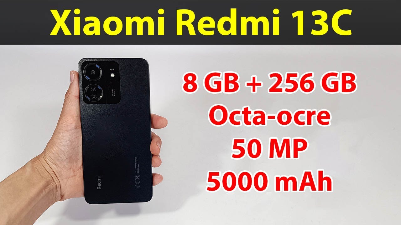 Xiaomi Redmi 13C smartphone specifications: 10-colors, 128-256GB, 4-8GB ...