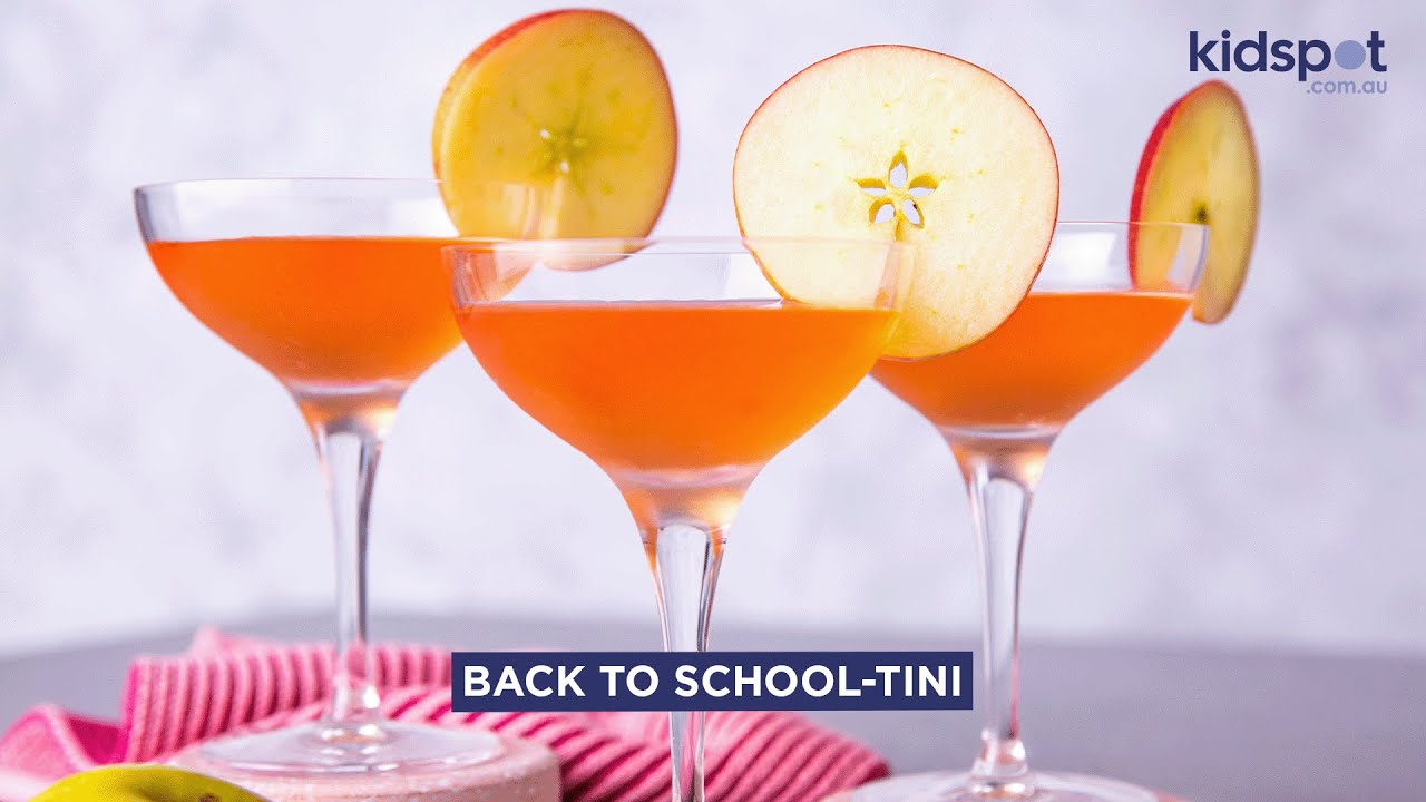 Back to School-Tini | Cocktails and Mocktails | Kidspot - YouTube