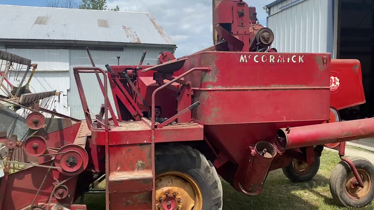 IH McCormick 91 Combine - YouTube