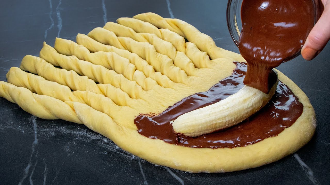 Don’t wait for Easter to eat this sweet bread with banana and Nutella ...