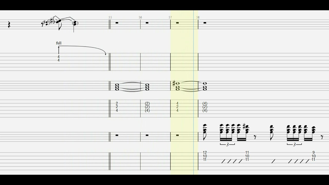 B'z. Love & Chain guitar tab 2 - YouTube