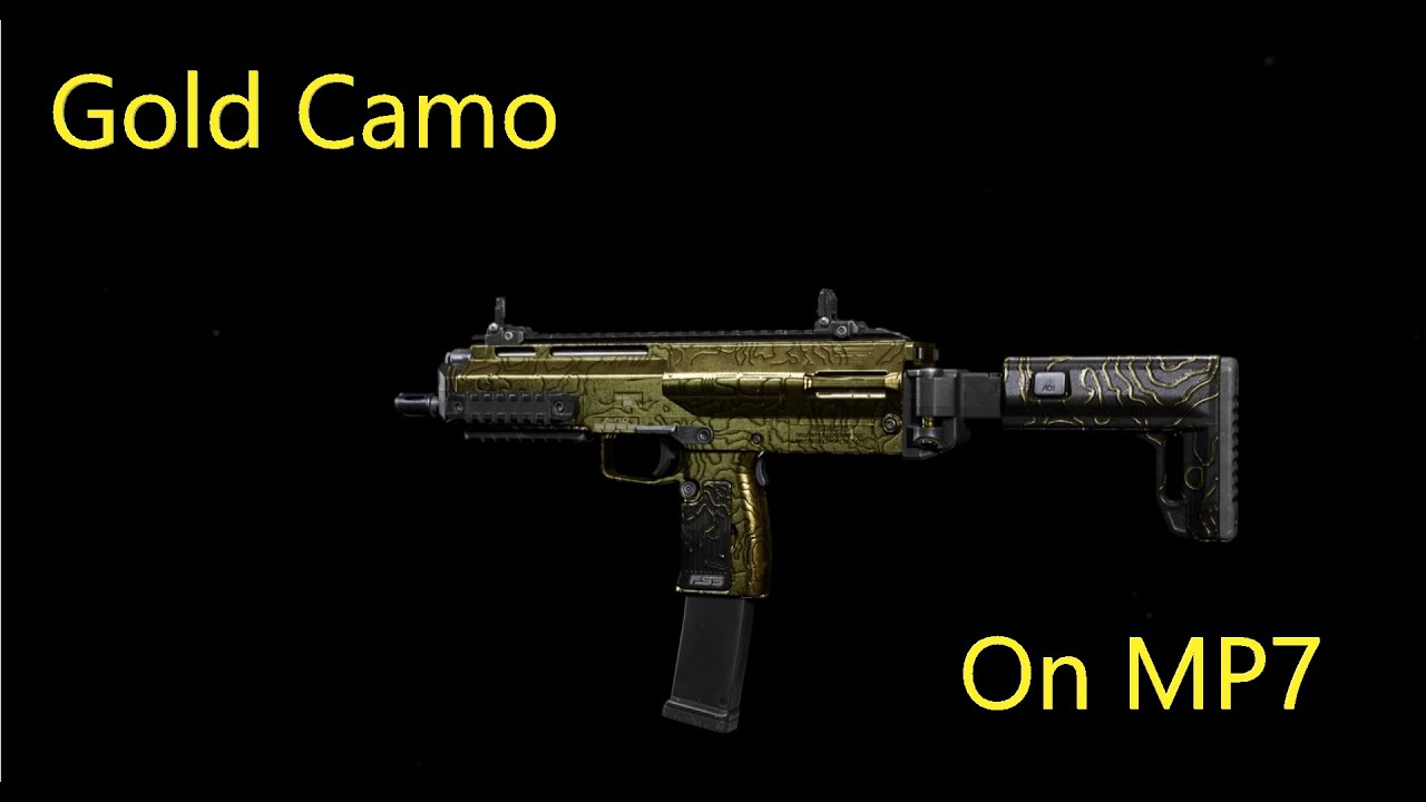 Gold on guns (Gold on every SMG) part4 - YouTube