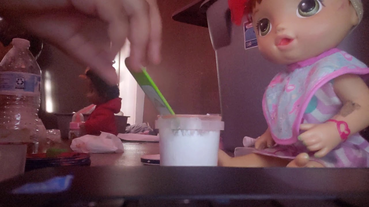 How to make baby alive food. - YouTube