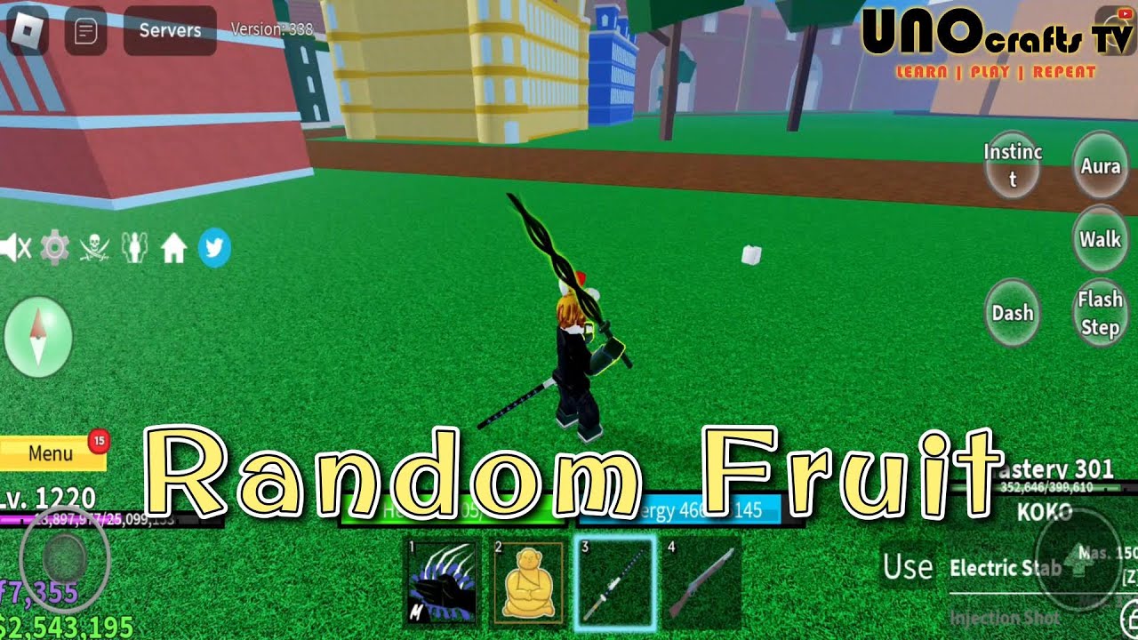 Getting A Random Fruit (Blox Fruits) | ROBLOX Gameplays - YouTube