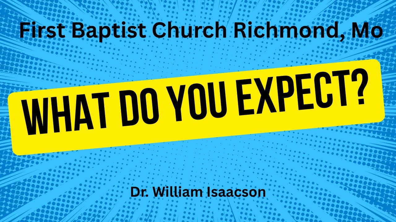 November 9, 2025, Dr. William Isaacson - "What Do You Expect?" - YouTube