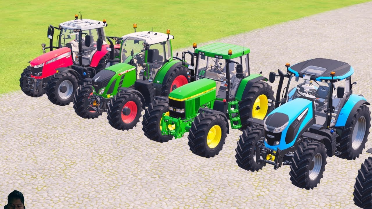 TRANSPORTING OF COLOR Game Farming Simulator 22 Tractor Tractors ...