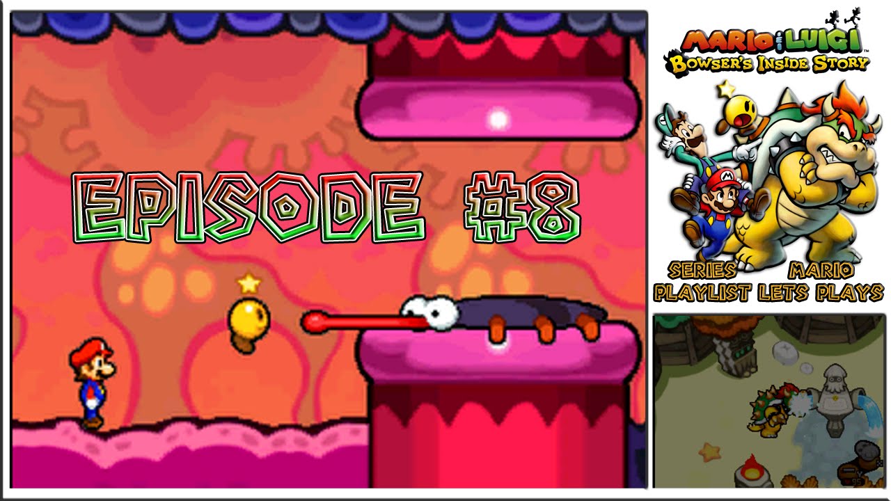 Mario & Luigi: Bowser's Inside Story - Scutlet, Fiery Breath & Broggy ...