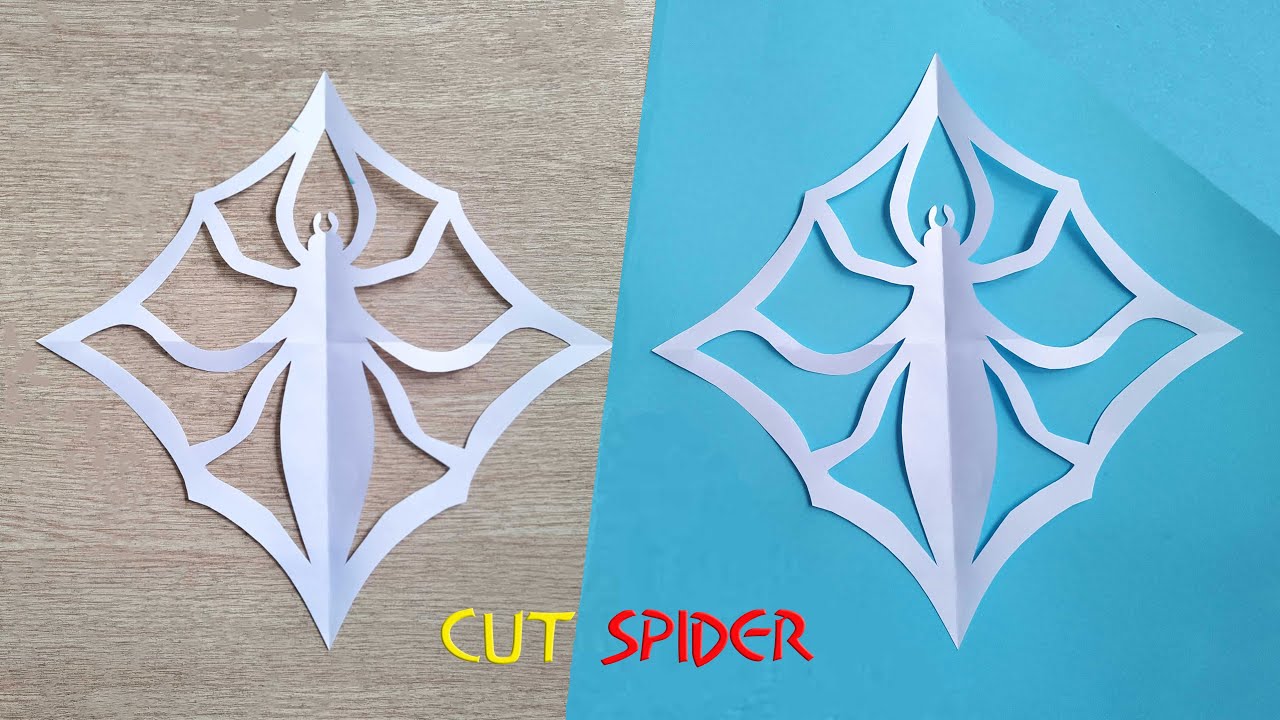 Cut Spider | Cut Paper | Jerry Studio - YouTube