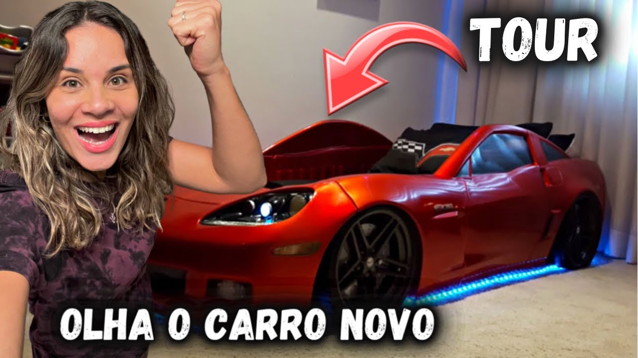TOUR PELO QUARTO NOVO + COMPREI UM CARRÃO 🚘| Bruna Danielle - YouTube