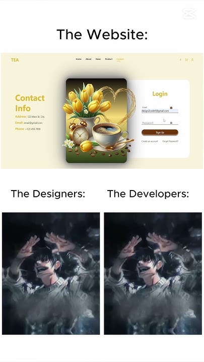 Animated Login Page | Source Code | #design2code #animation #sourcecode ...