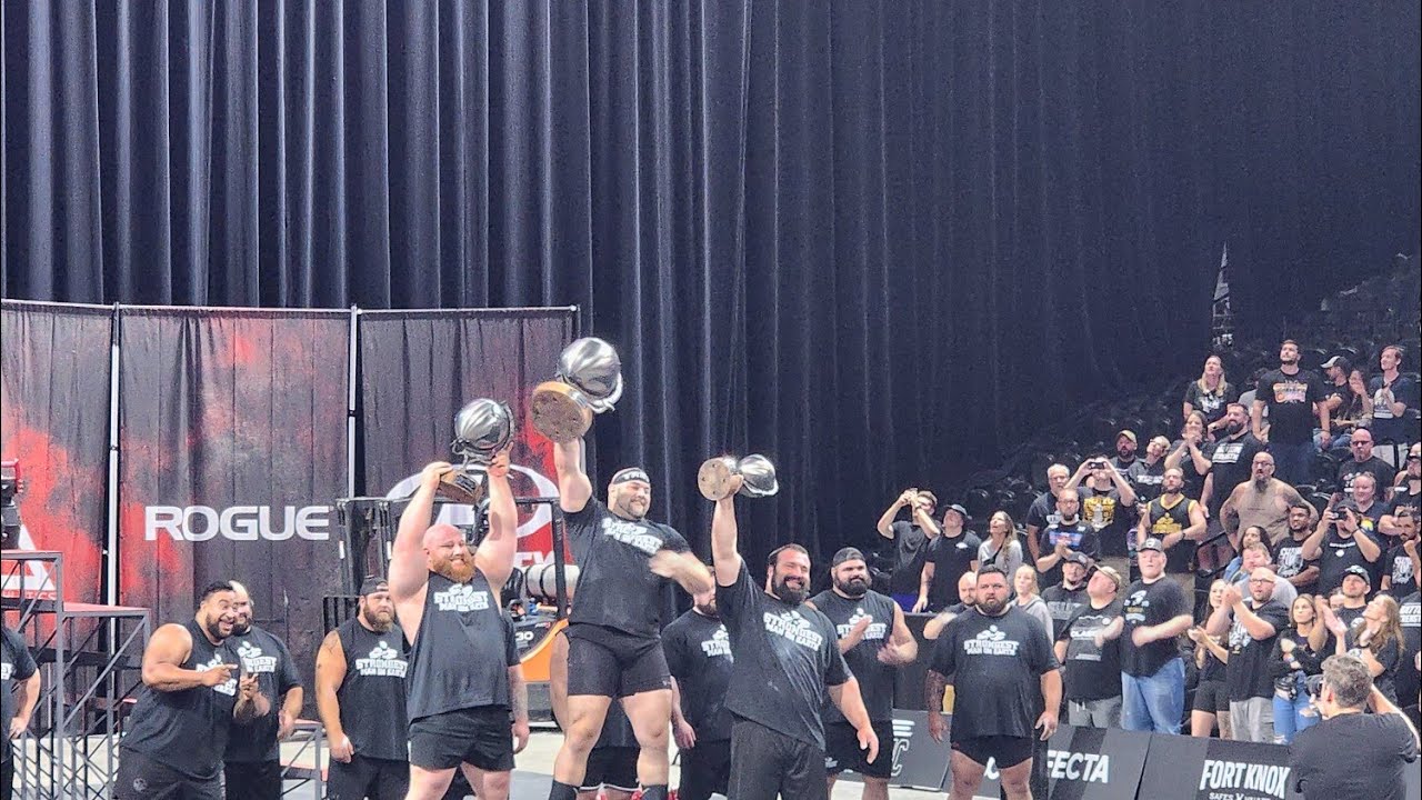 Even Singleton and Lucas Hatton fighting for 1st place at Strongest Man ...