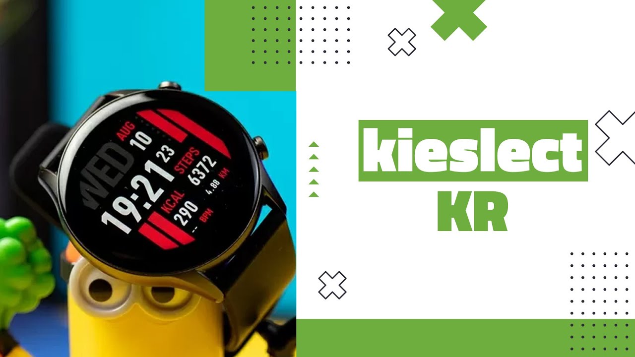 How to Connect Kieslect KR Smart Watch - YouTube