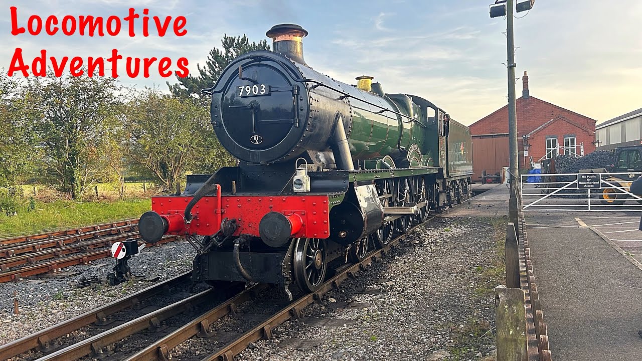 7903 Foremarke Hall. Ride Along. GWR. 7/10/23 - YouTube