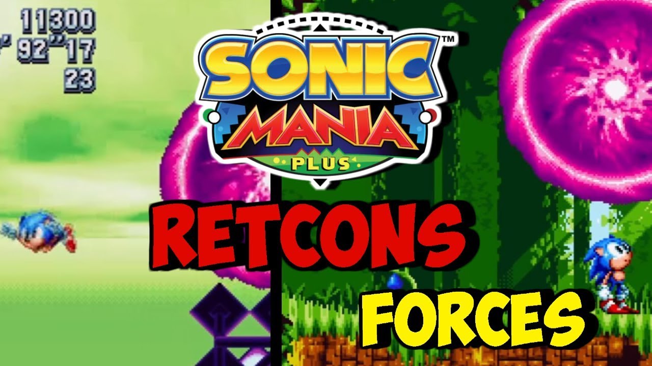 SONIC MANIA PLUS RETCONS SONIC FORCES??! NO - (END SPOILERS) - YouTube