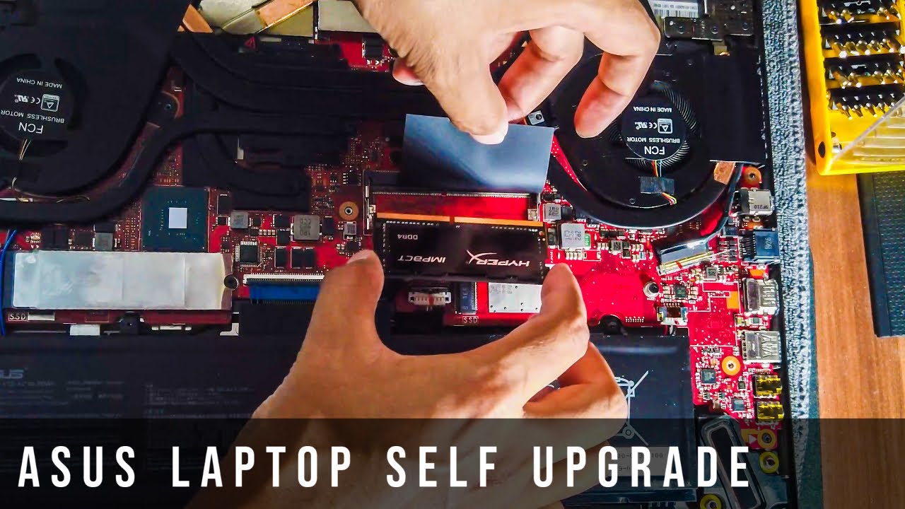 Asus Zephyrus Laptop RAM & Storage Upgrade | DIY - YouTube