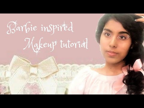 Barbie Fairytopia inspired makeup tutorial !!!!