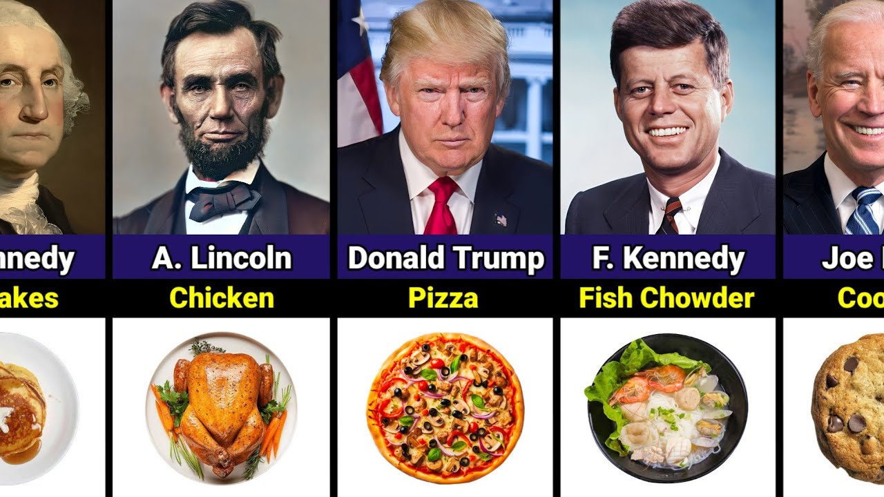 U.S. Presidents Favorite Food - YouTube
