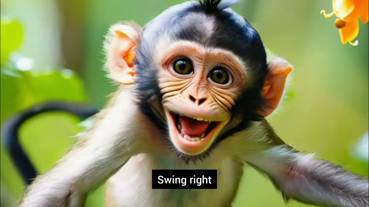 "🦧 Monkey Dance Party! | Fun Kids Song & Dance | Sing Along with Us ...