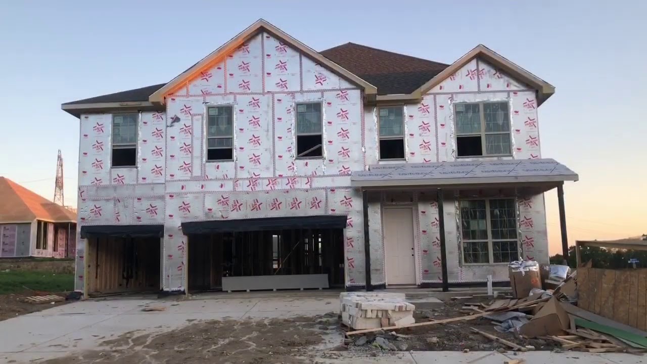 WE BUILT OUR DREAM HOUSE!- Time lapse start to finish - YouTube