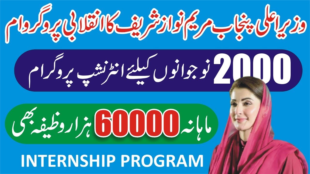 CM Punjab Agriculture Paid Internship 2025 How To Apply-CM Maryam Nawaz Paid Internship Program ...