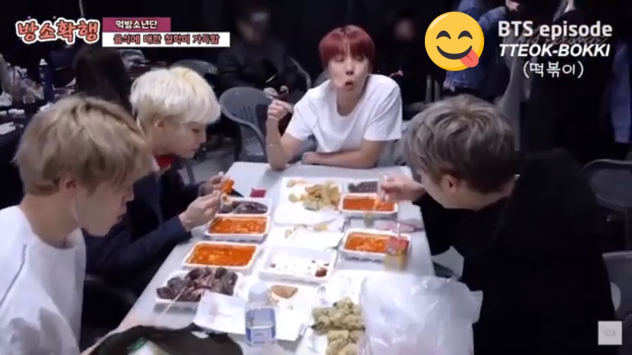 BTS makanan korea, memasak.Bagaimana cara membuat Tteokbokki pedas ...