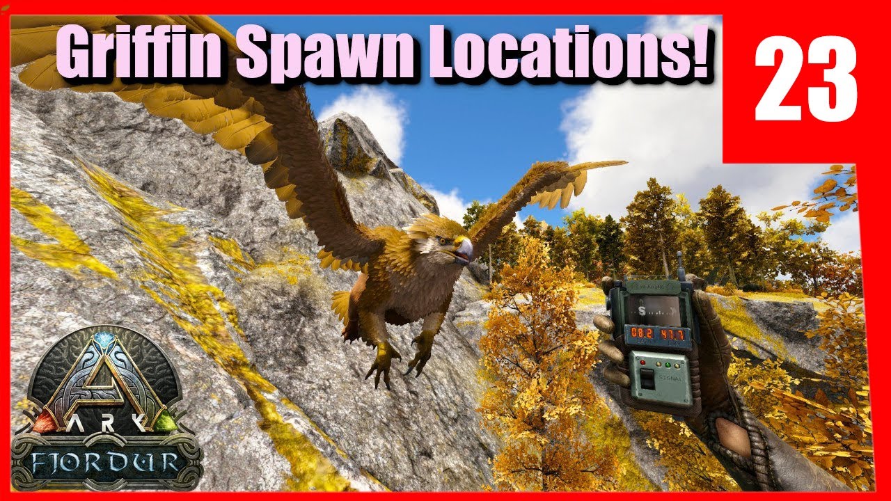 DES GRIFFONS !!!! - ARK: Survival Evolved (episode 23 - Fjordur) - YouTube