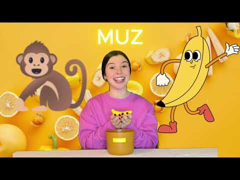 Lezzetli ve Renkli! Sarı Meyve ve Sebzeleri Tanıyalım 🌟🍋🍌