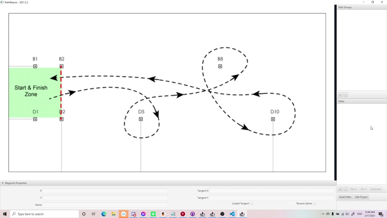 FRC 2813 - Pathweaver for Autonav tutorial - YouTube