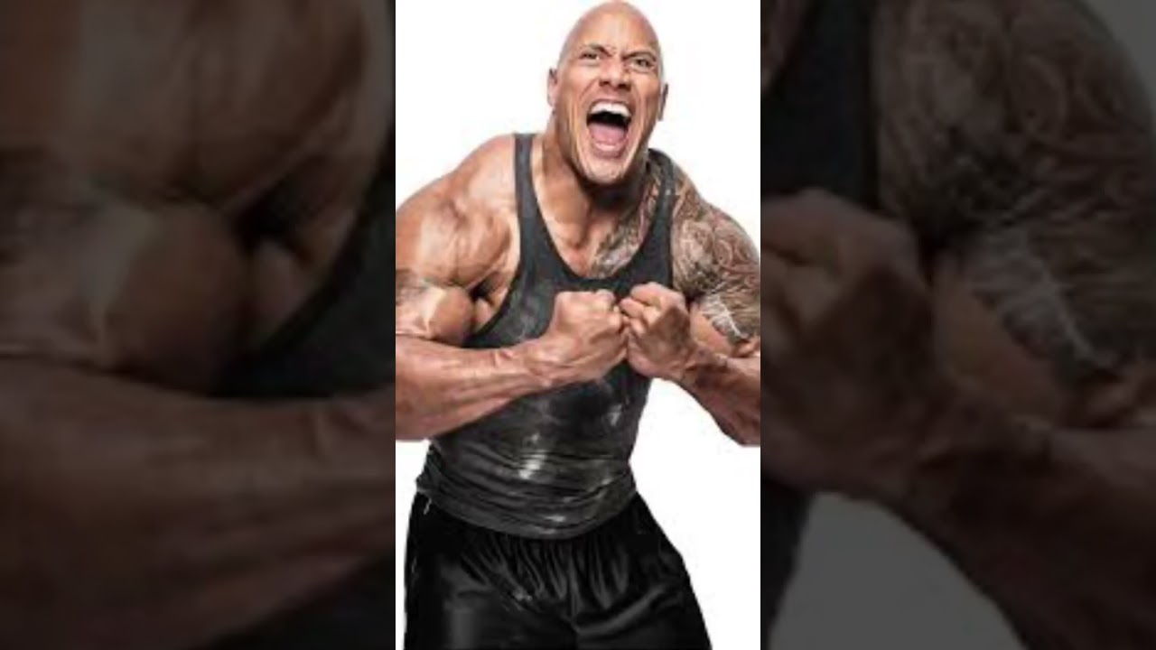The rock glow up - YouTube