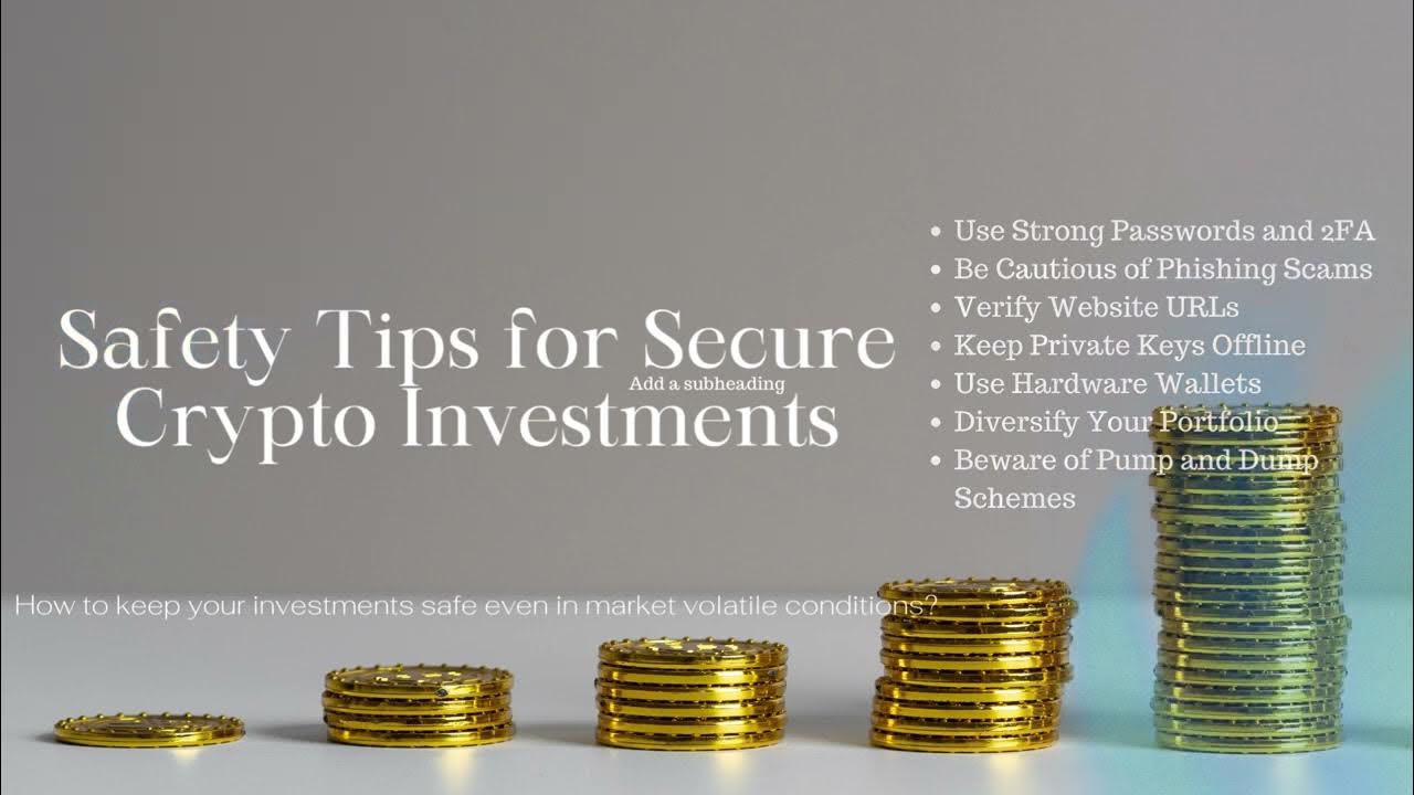 Exciting crypto investment tips for beginners - YouTube