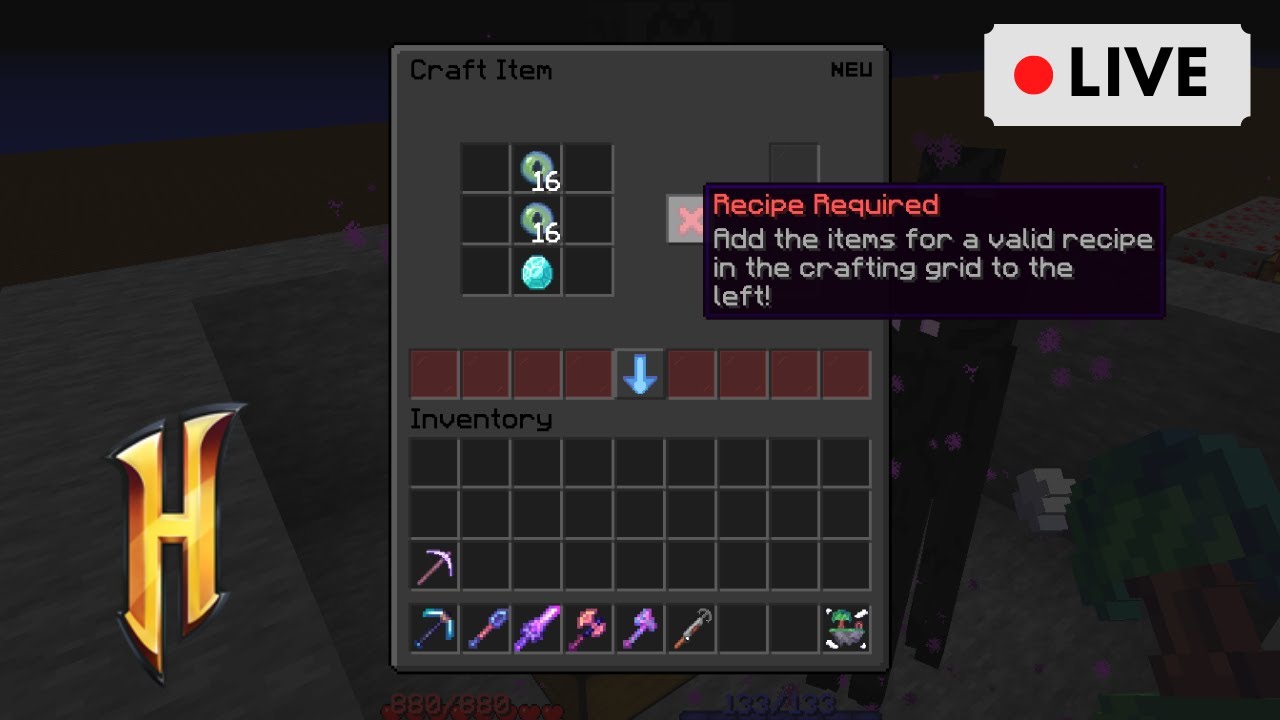 HyPixel SkyBlock - AOTE Sword Denied - YouTube