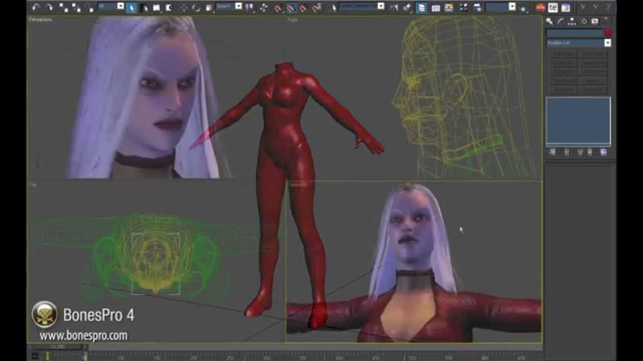 BonesPro Character skinning tutorial - YouTube