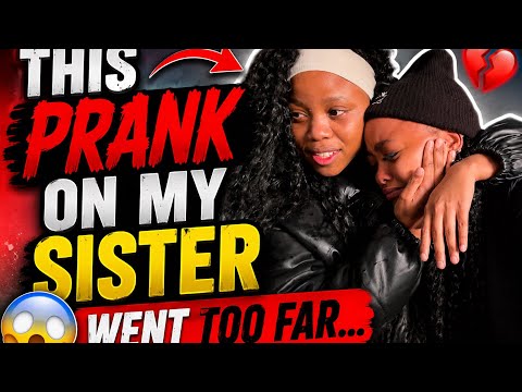 PRANK ON MY SISTER WENT TOO FAR😭💔