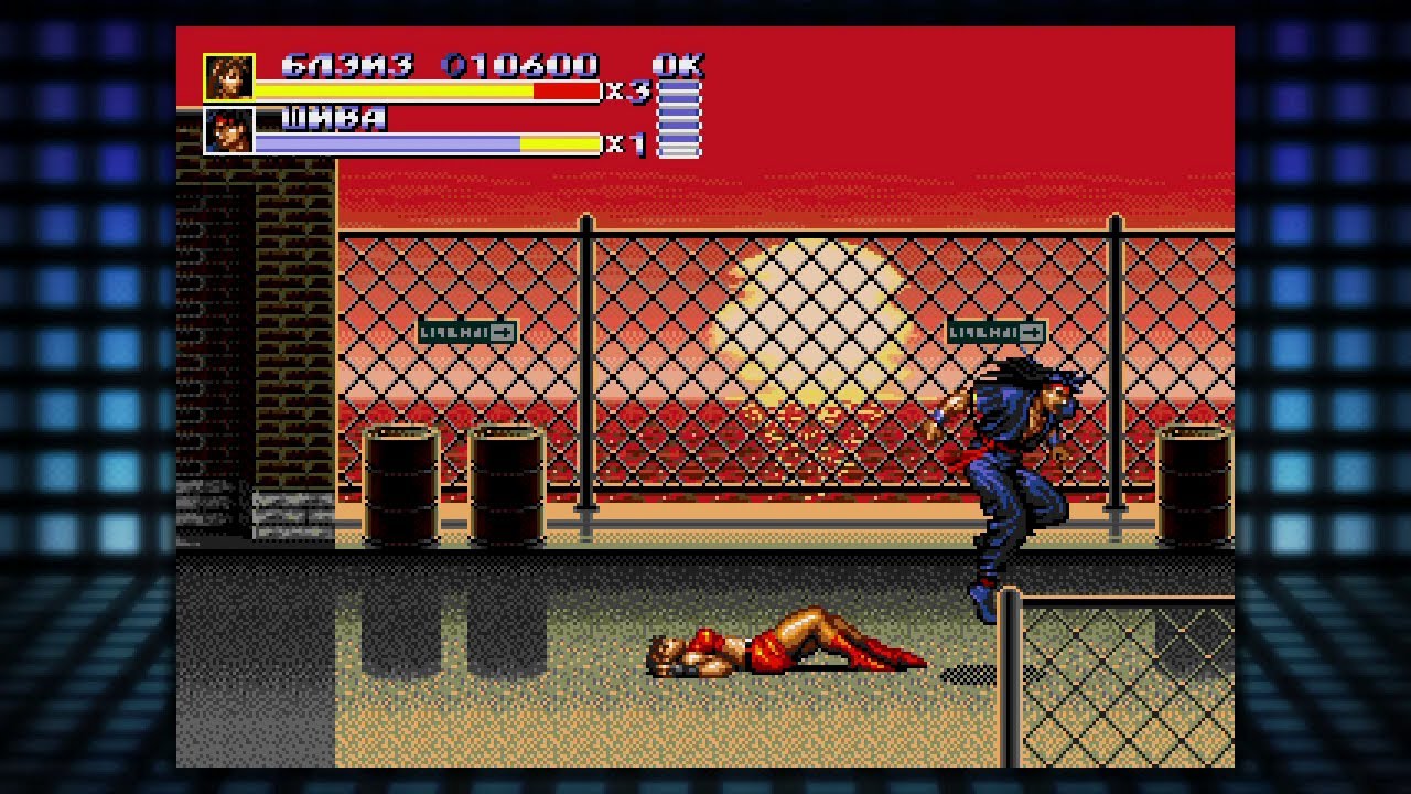 Streets of Rage 3, 1994 (Genesis) ベア・ナックルⅢ - NiK & Leo playing - 03 # ...