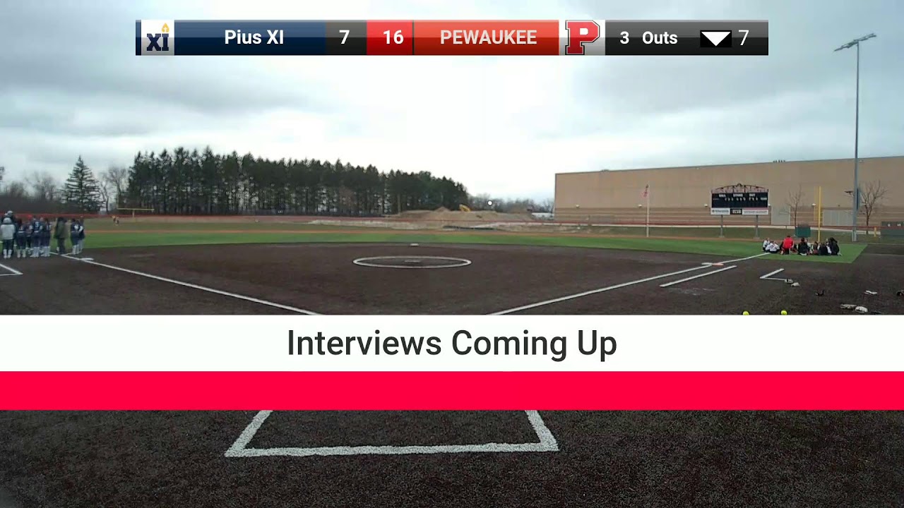 Pewaukee High School Softball 4/10/2025 - YouTube