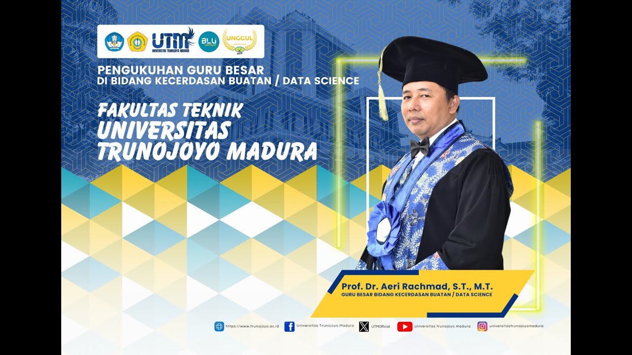 Guru Besar Ke-3 Fakultas Teknik UTM - YouTube