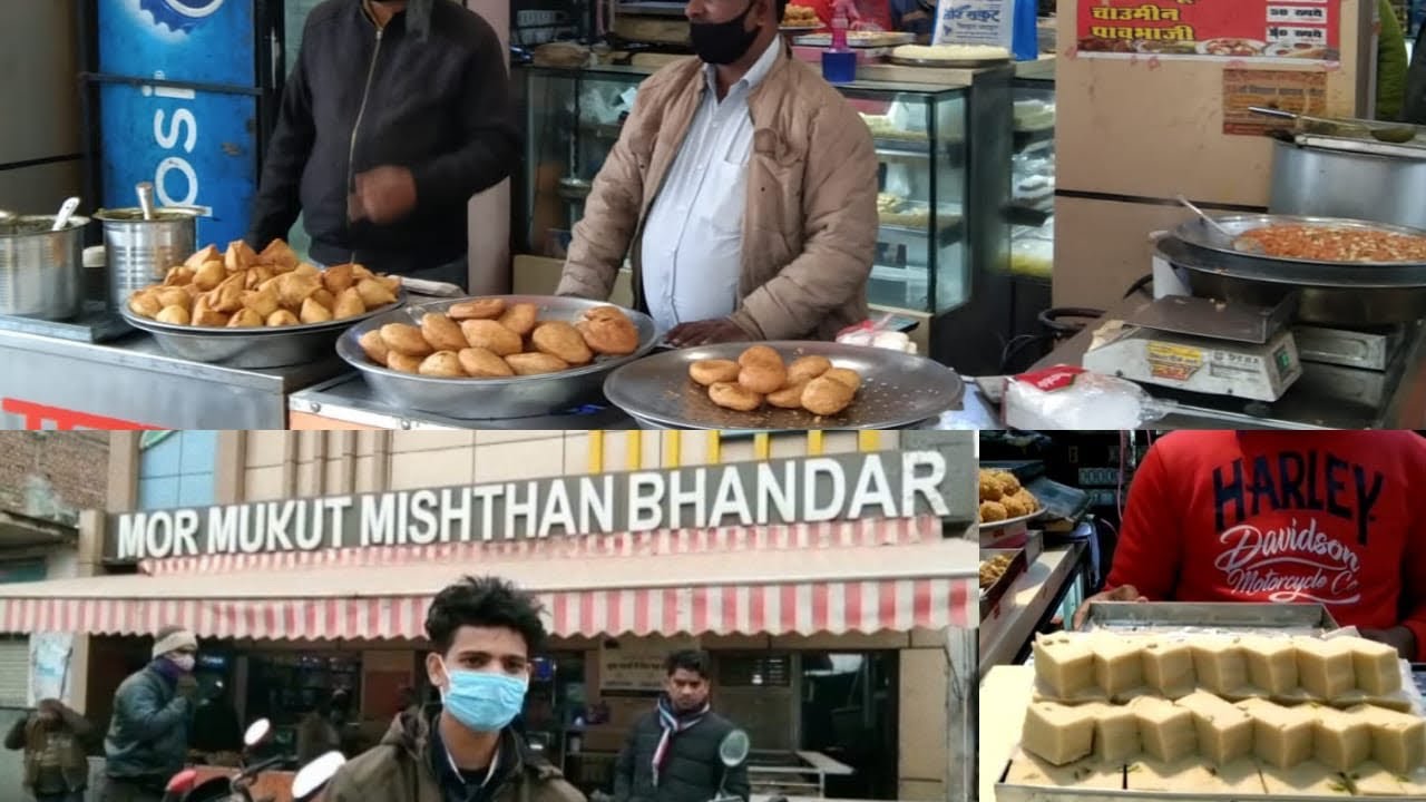 Mor Mukut Mishthan Bhandar dholpur (Raj.) || Dholpur famous food ...