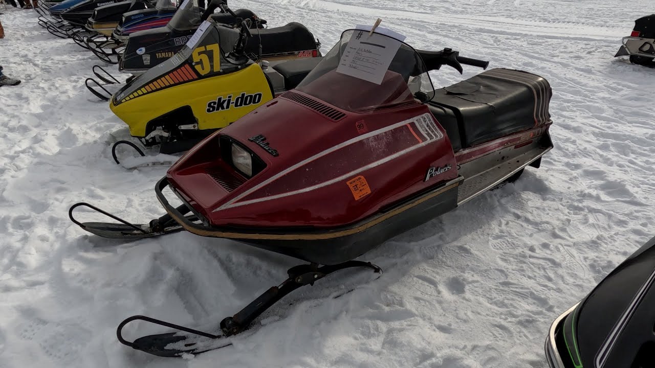 1983 Polaris Cutlass SS 440 Snowmobile - YouTube