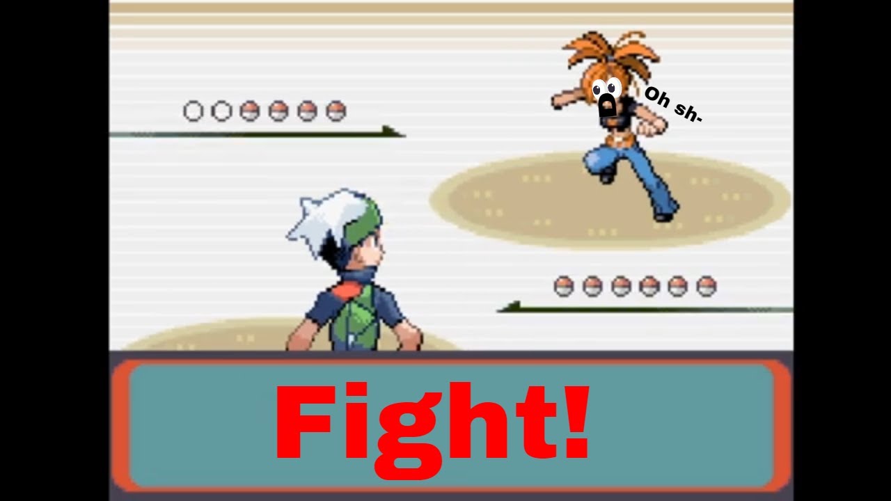 Lets play Pokemon Emerald! part 15 Fighting Flannery - YouTube