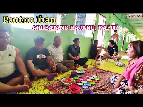 Pantun Iban khas dari Batang Rajang, Kapit, Sarawak. - YouTube