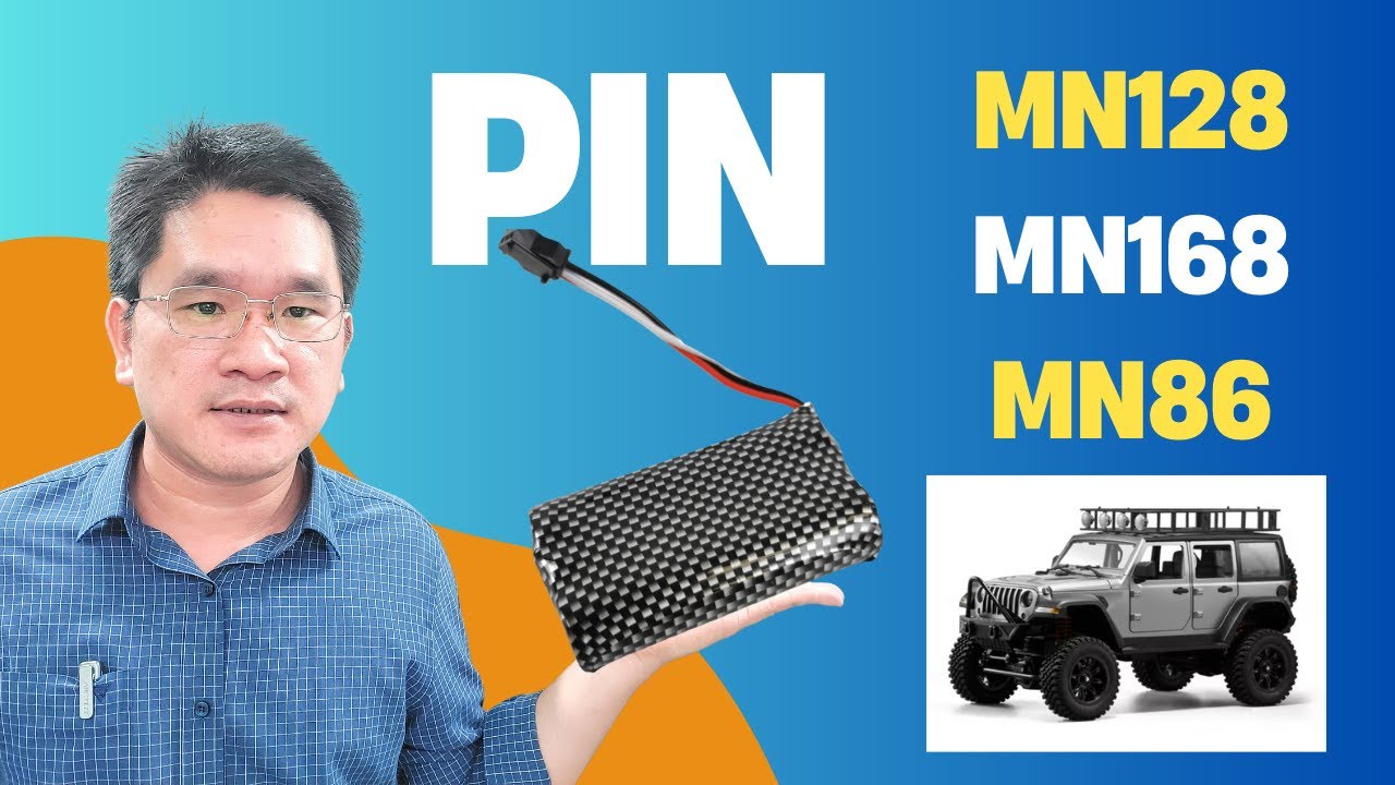 Pin xe điều khiển MN128, MN168, MN86s || RC Quốc Dân - YouTube