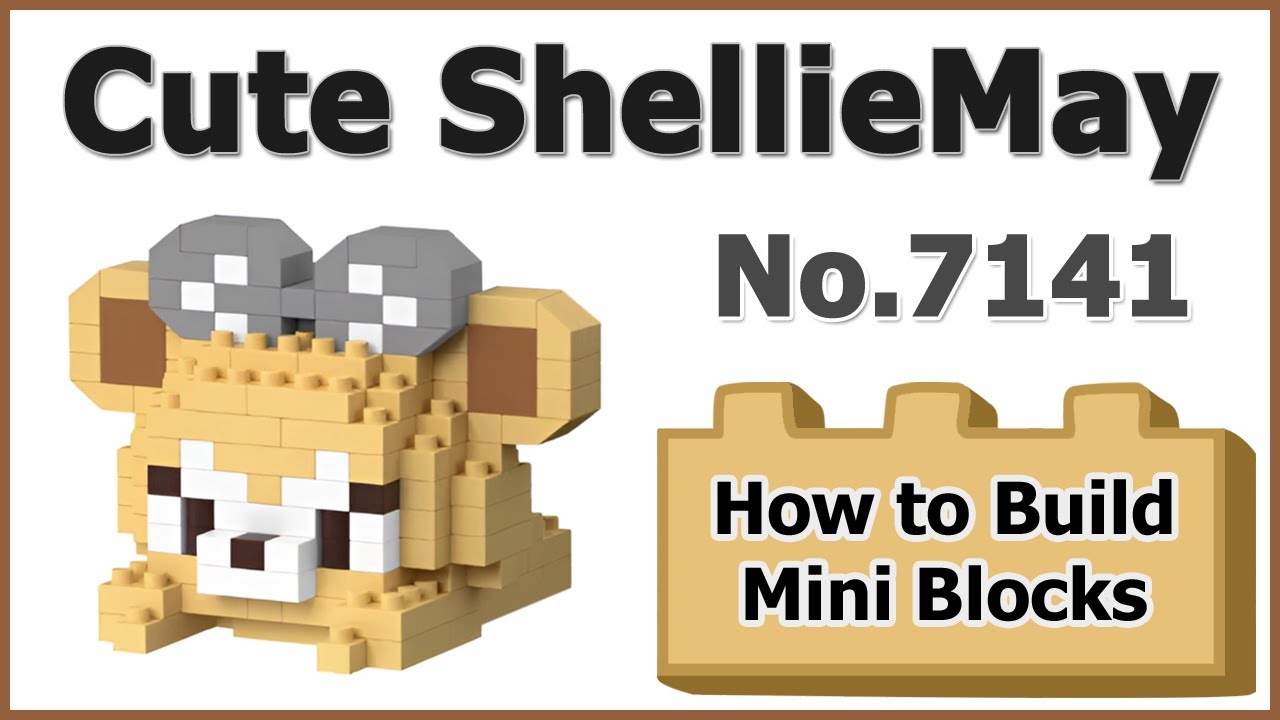 How to Build Mini Blocks ShellieMay No.7141 Review Instructions ...