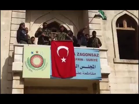TSK ve ÖSO Afrin'de kontrolü aldı