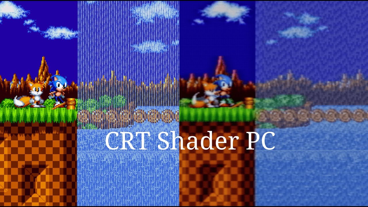 ReShade | Custom CRT shaders for PC games - YouTube