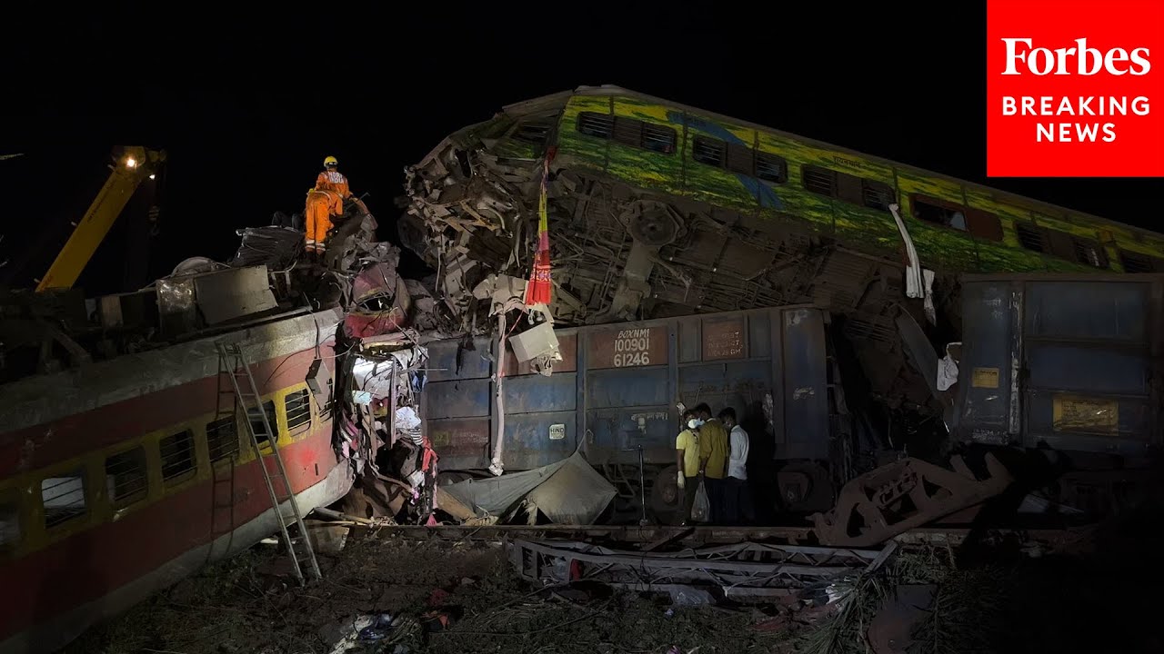 Shocking Footage Emerges Of Train Crash In Odisha, India, That Has ...