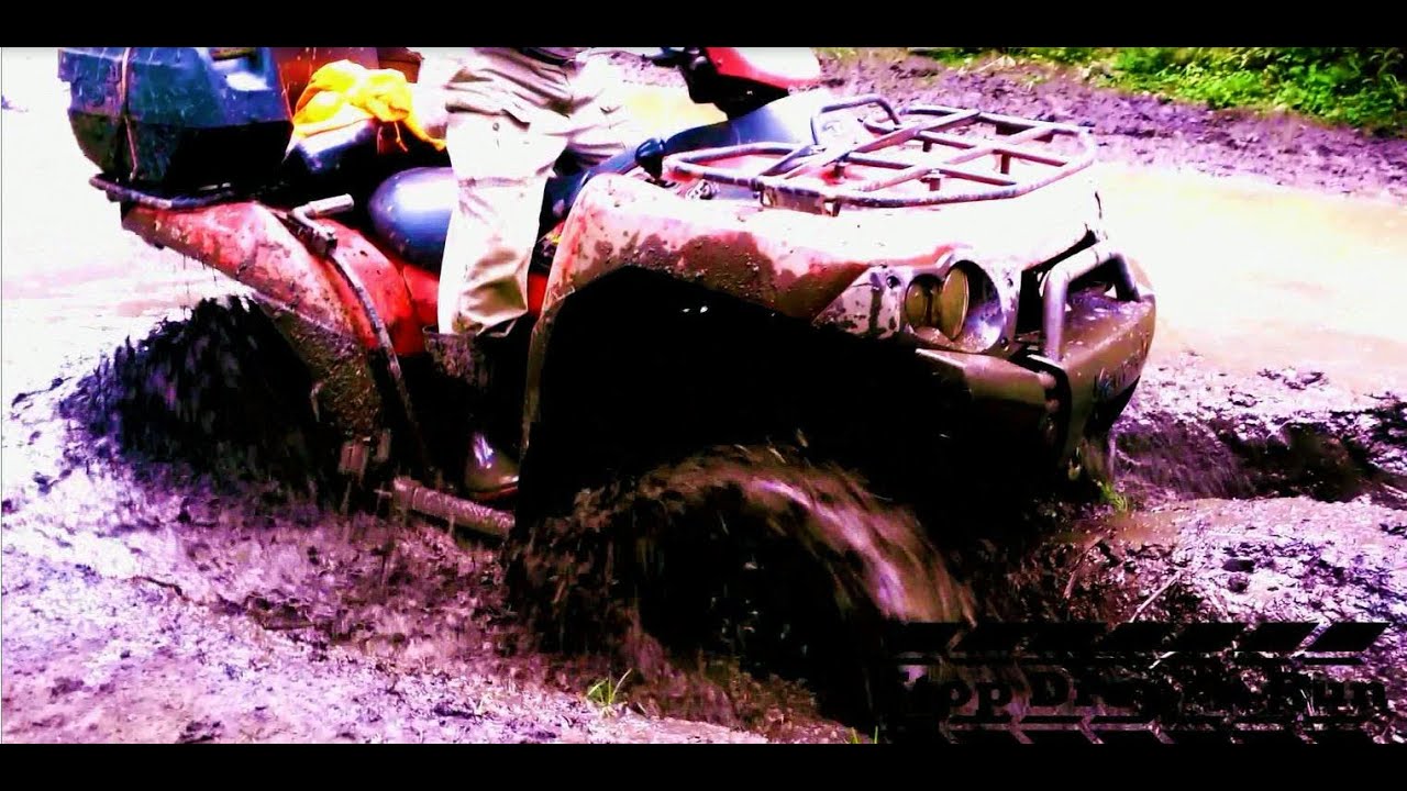 Kawasaki Brute Force 750 4X4 ATV Mud Bogging - YouTube