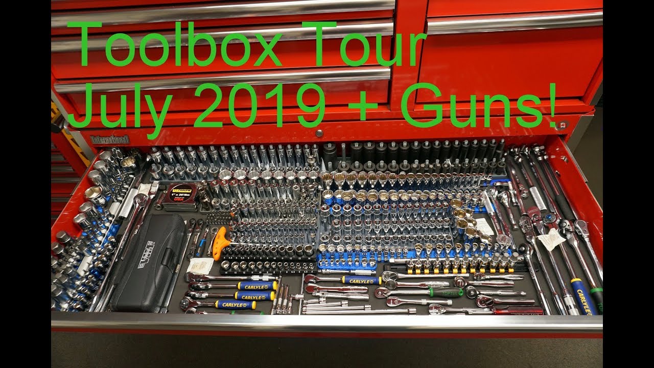 Toolbox Tour July 2019! - YouTube