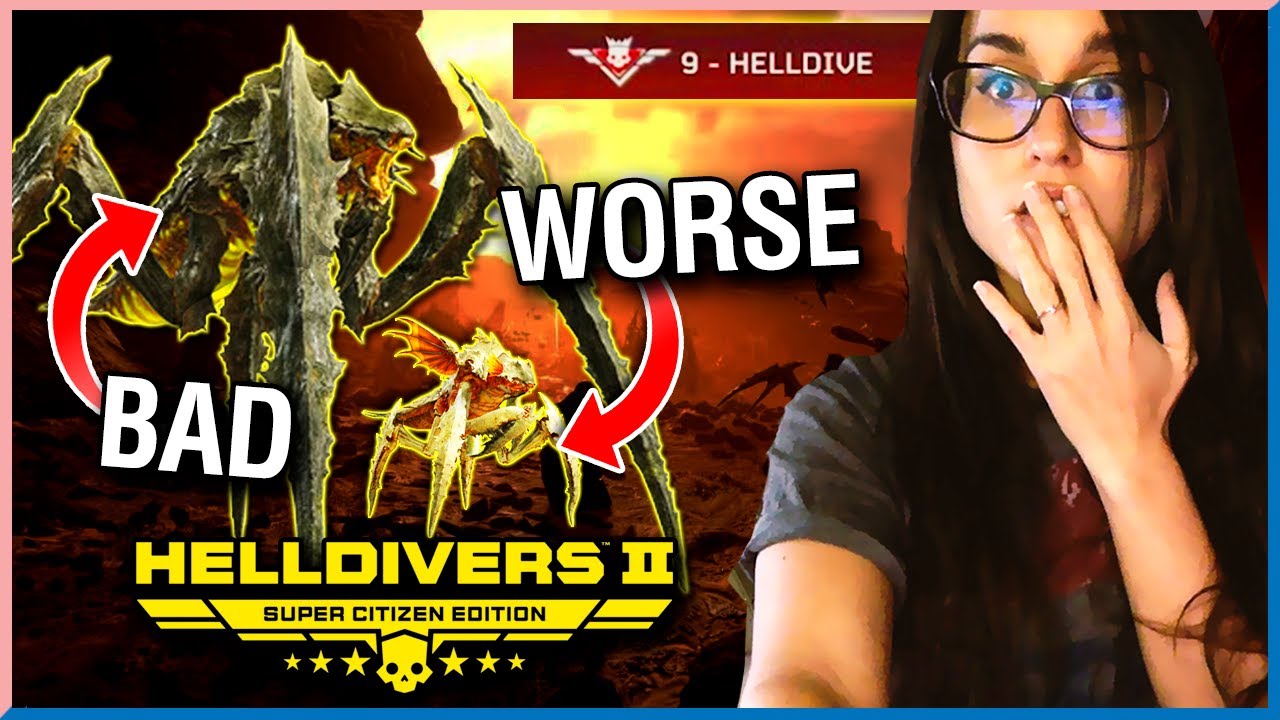 The tiny HUNTER is MUCH WORSE than the giant BILE TITAN! 💀 | Helldive Difficulty | HELLDIVERS 2 ...